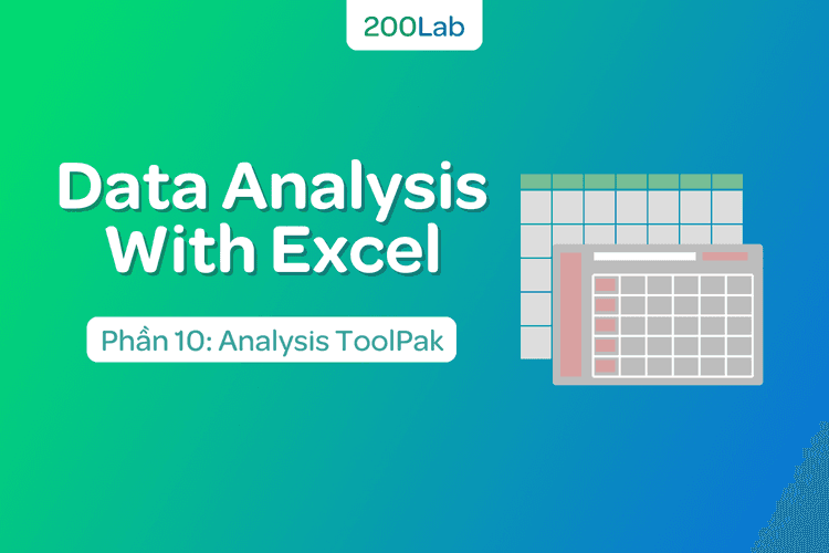 Data Analysis with Excel: Analysis ToolPak | 200Lab Blog