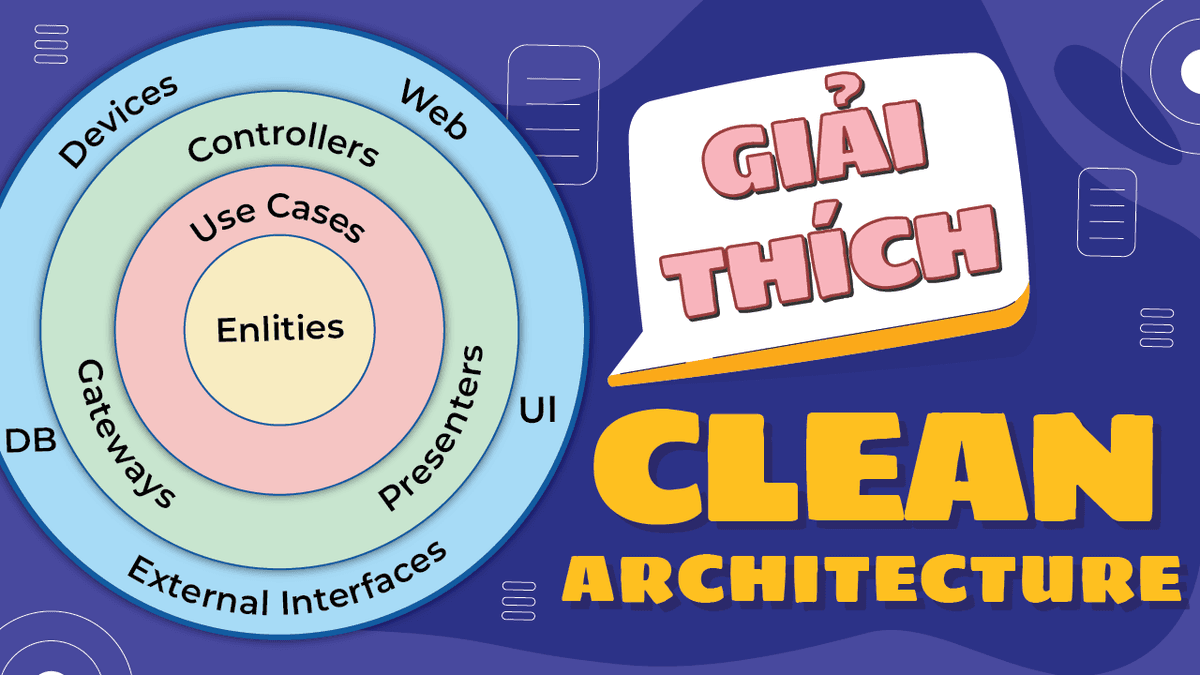 Clean Architecture là gì - Ưu nhược và cách dùng hợp lý | 200Lab Blog